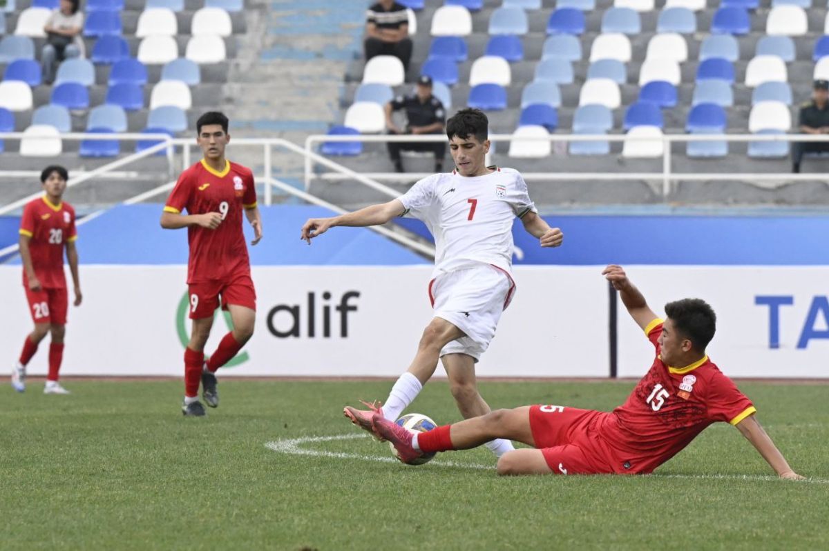CAFA U-17 Championship 2025. Qirg'izlar Eronni mag'lub etishdi, Tojikiston Turkmanistonni taslim ...