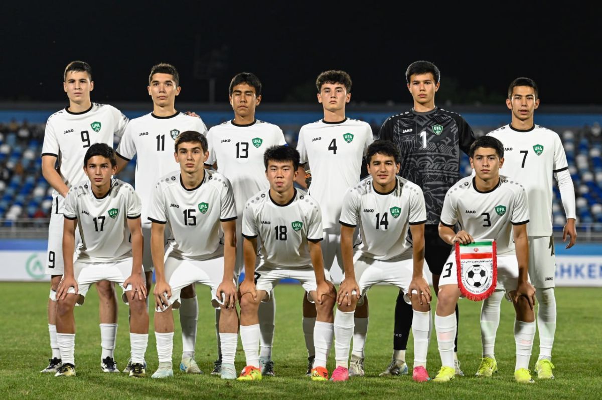 CAFA U-17 Championship 2025. O'zbekiston finalda Tojikistonga qarshi bahs olib bormoqda (onlayn ...